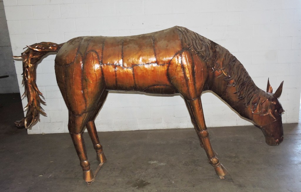 WELDED METAL SCULPTURE STATUES – HD TRUCKS & EQUIP LLC