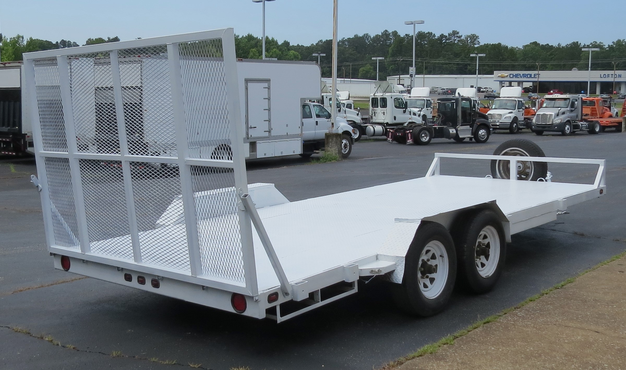 18 ft ALL STEEL TANDEM TRAILER – HD TRUCKS & EQUIP LLC